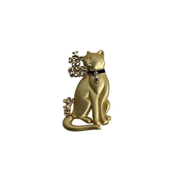 Dano Crafts | Jewelry | Vintage Dano Crafts Cat And Mousei Do Not Do ...